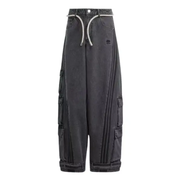 Adidas Adilenium Denim Cargo Pants Asia Sizing - Black