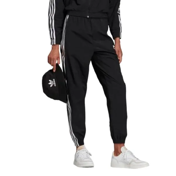 Adidas Track Pants With Gathered Cuffs And Trefoil Logo Graphics