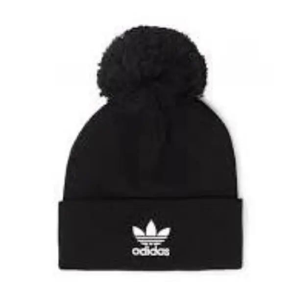 Adidas Adicolor Bobble Beanie White