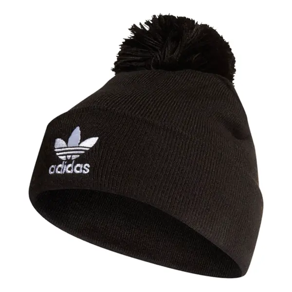 Adidas Adicolor Bobble Beanie White