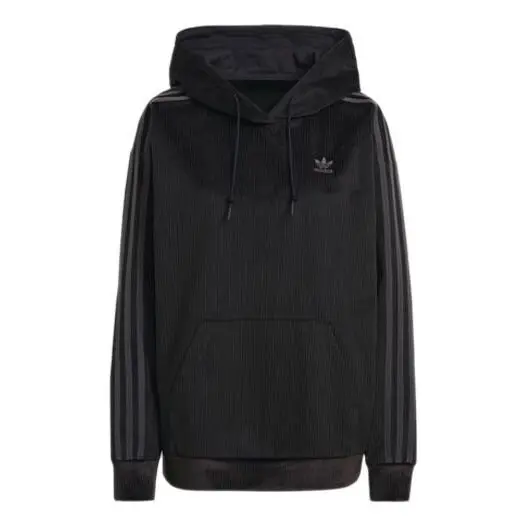 Adidas Originals Corduroy Hoodie - Black