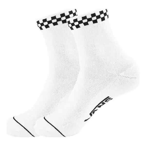 VANS Peek-a-check Crew Socks 'white Black