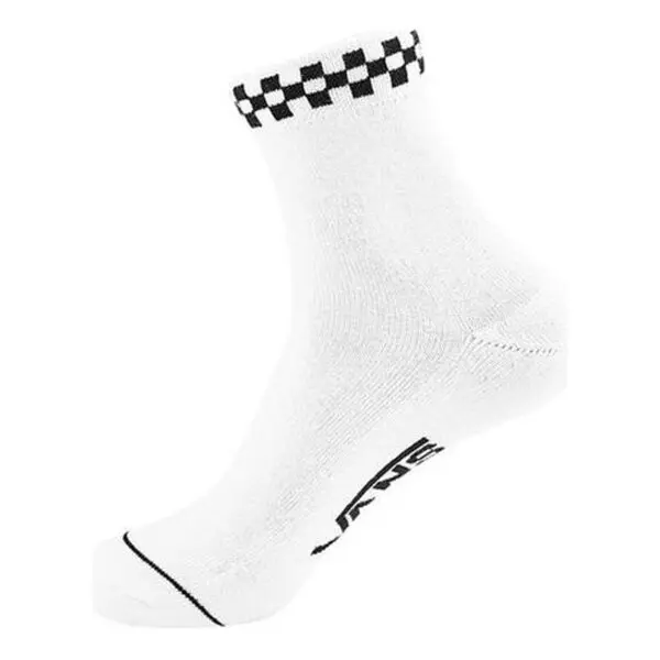 VANS Peek-a-check Crew Socks - White/black