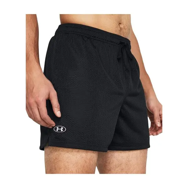 Under Armour Icon Mesh 5 Shorts 'black White