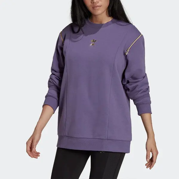 Adidas Originals Crew Wonder Sweatshirt - Purple