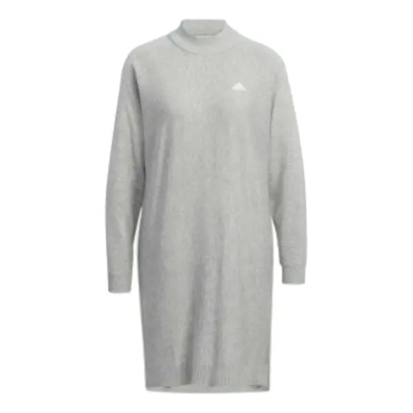 Adidas 3-stripes Long Sleeve Sweater Dress