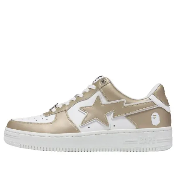 A BATHING APE Sta #4 'beige Gold