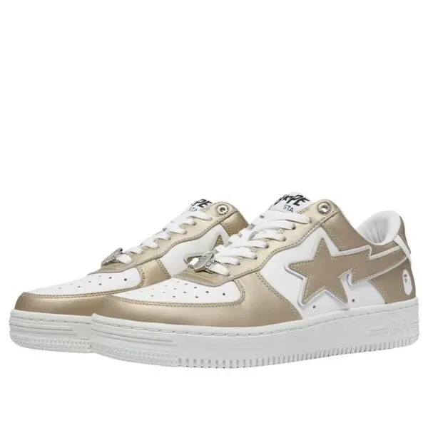 A BATHING APE Sta #4 'beige Gold