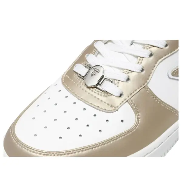 A BATHING APE Sta #4 'beige Gold