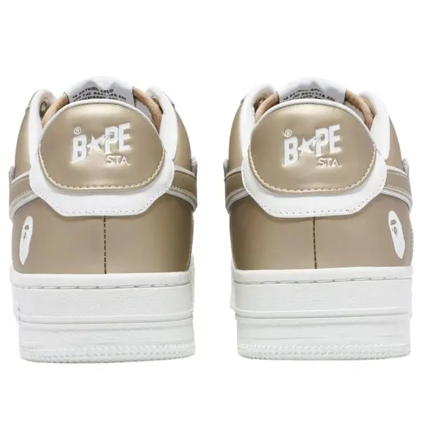 A BATHING APE Sta #4 Beige Gold
