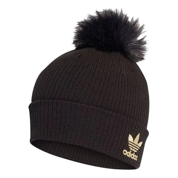Adidas Originals Fur Pom Beani - Black