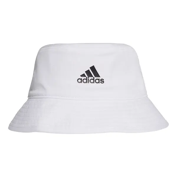 Adidas Cotton Bucket Hat - White