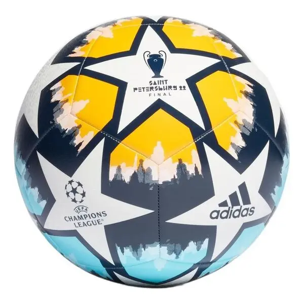 Adidas Ucl Training Ball - White/navy/yellow