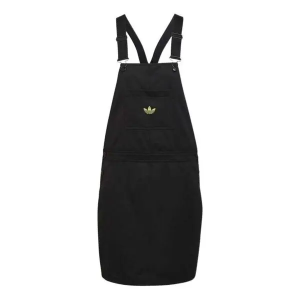Adidas Dungaree Dress With Logo Detailing