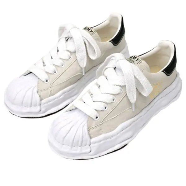 Mihara Yasuhiro Blakey Low Original Shell Toe Suede Sneakers