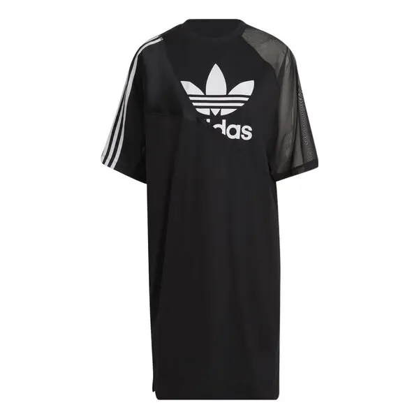 Adidas Adicolor Split Trefoil T-shirt Dress