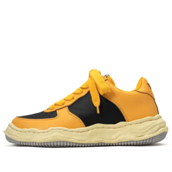Mihara Yasuhiro Wayne Vl Og Sole Leather Low-top Sneaker
