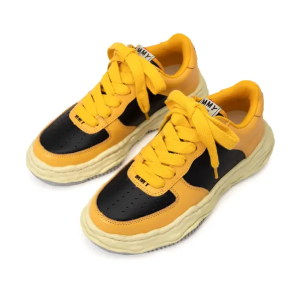 Mihara Yasuhiro Wayne Vl Og Sole Leather Low-top Sneaker