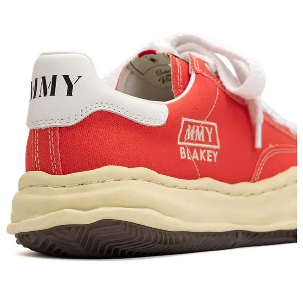 Mihara Yasuhiro Blakey Og Sole Canvas Low 'orange