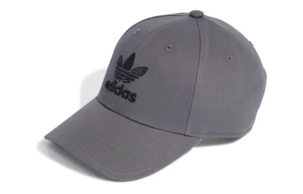 Adidas Trefoil Baseball Cap - Grey Four