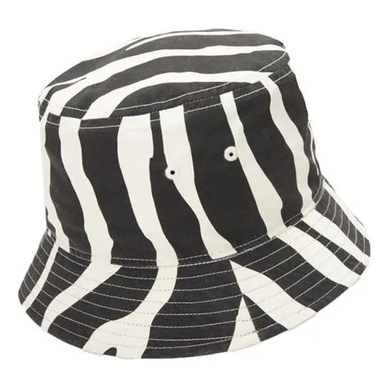 CONVERSE Reversible Zebra Bucket Hat - Black/white