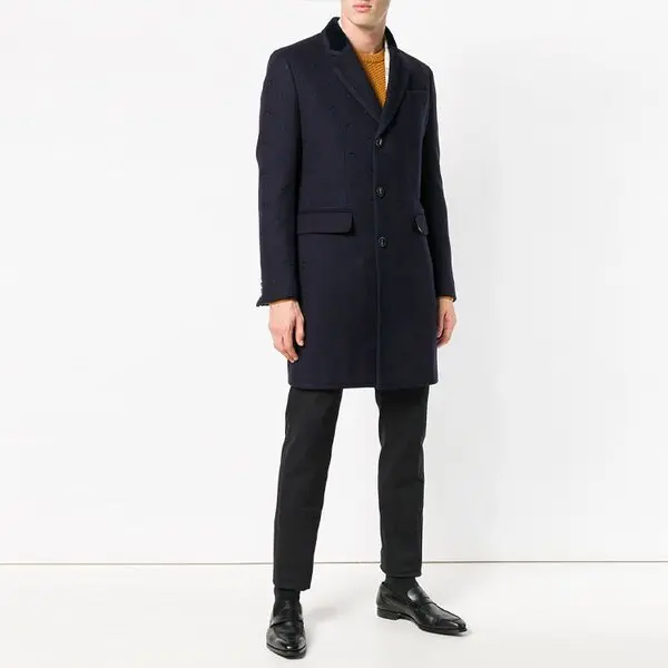 Gucci Embroidered Wool Coat