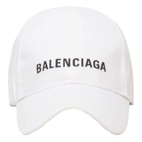 Balenciaga Cap 'white Black