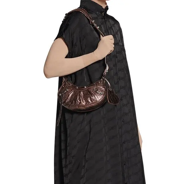 Balenciaga Le Cagole Xs Shoulder Bag - Bronze