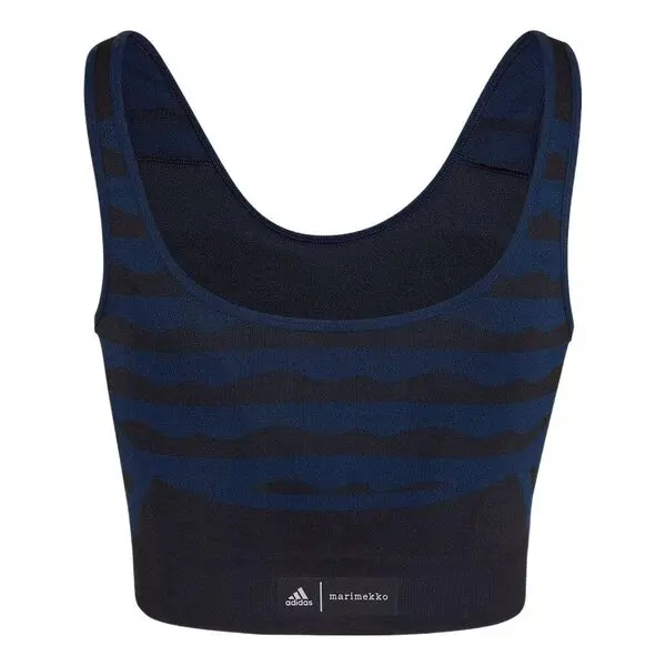 Adidas X Marimekko Aeroknit Light-support Bra