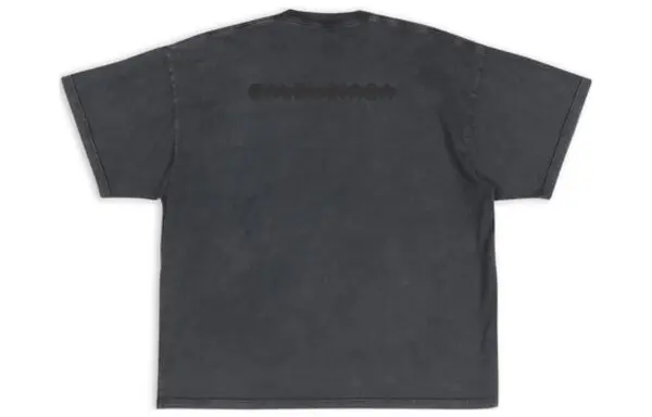 Balenciaga Strike 1917 Oversized T-shirt - Washed Black