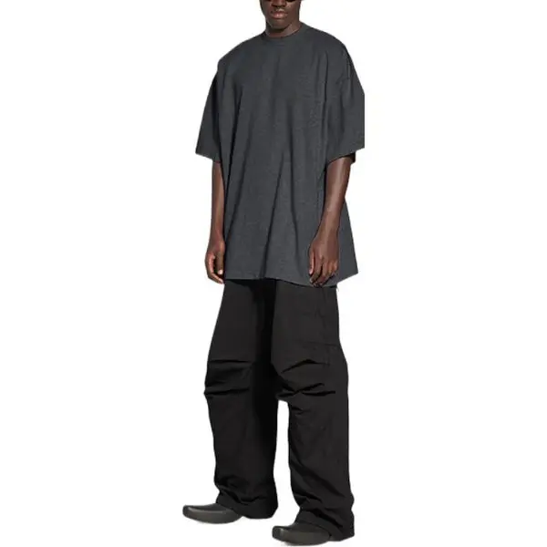 Balenciaga Strike 1917 Oversized T-shirt - Washed Black