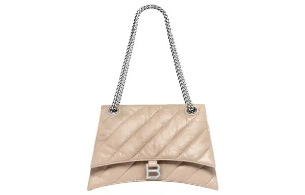 Balenciaga Crush Medium Chain Bag Quilted