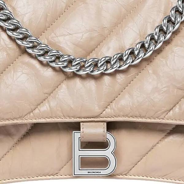 Balenciaga Crush Medium Chain Bag Quilted