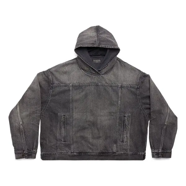 Balenciaga Pull-over Jacket Japanese Denim