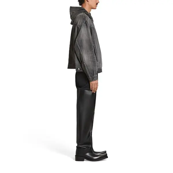 Balenciaga Pull-over Jacket Japanese Denim