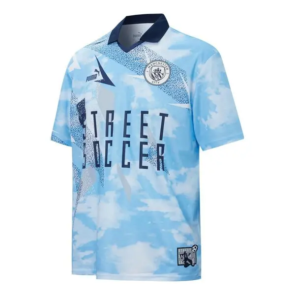 PUMA Manchester City Street Soccer Jersey - Blue