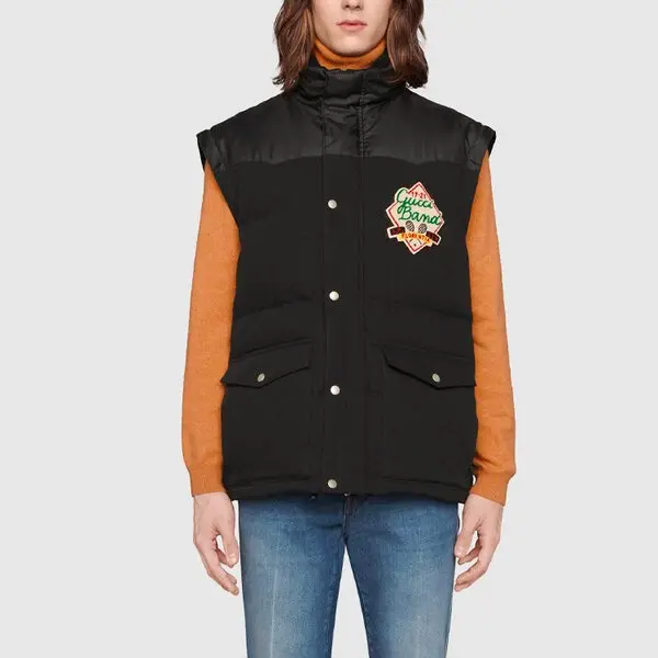 Gucci Down Jacket With Detachable Sleeves