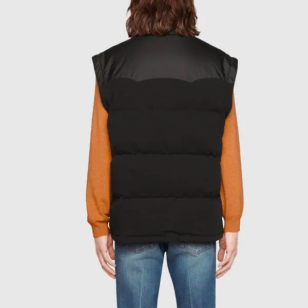 Gucci Down Jacket With Detachable Sleeves