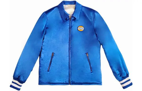 Gucci Shirt Acetate Reversible Blouson Jacket