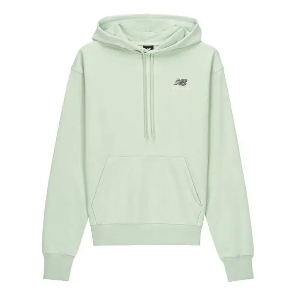 NEW BALANCE Essentials Unissentials Sweat Pullover Hoodie - Silver Moss