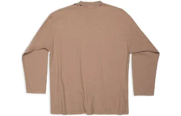 Balenciaga Caps Oversized Long Sleeve T-shirt