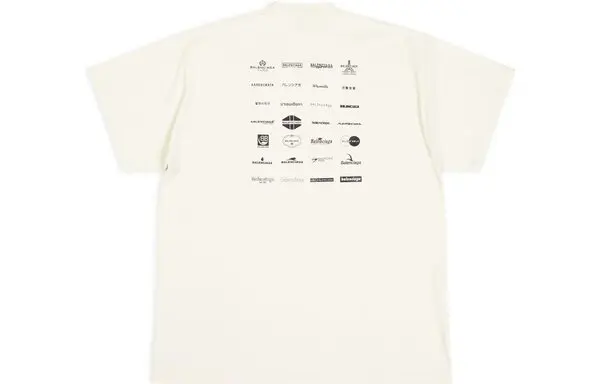 Balenciaga Archives Logos T-shirt Oversized