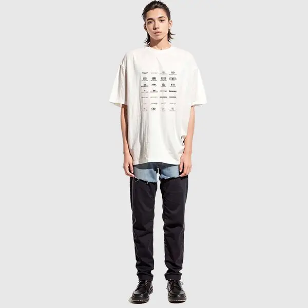 Balenciaga Archives Logos T-shirt Oversized