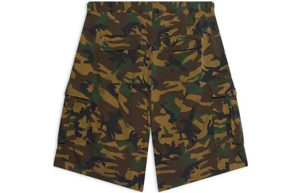 Balenciaga Camouflage Cargo Kick Shorts