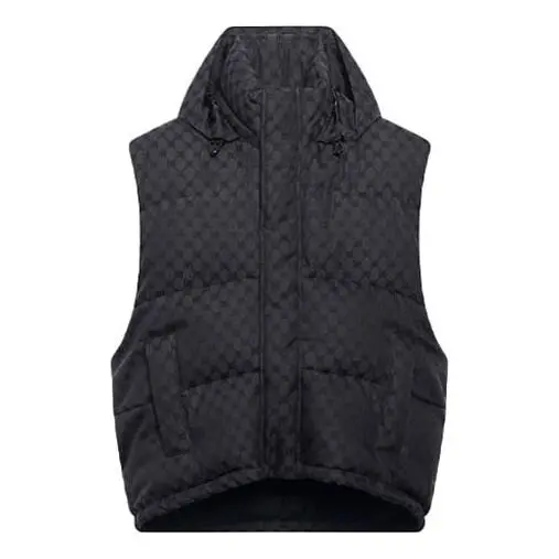 Balenciaga X Gucci The Hacker Project Hacker Cocoon Puffer Gilet Vest - Black