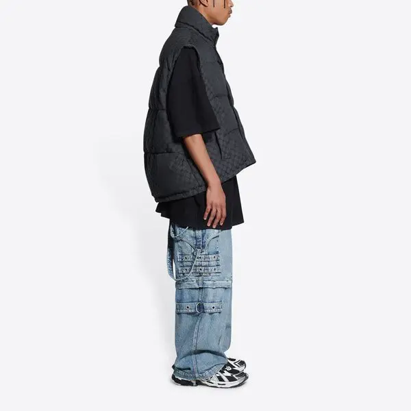 Balenciaga X Gucci Hacker Cocoon Puffer Gilet