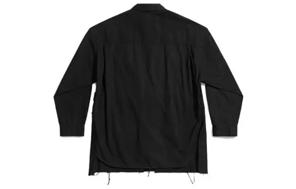 Balenciaga Asymmetrical Deconstructed Shirt