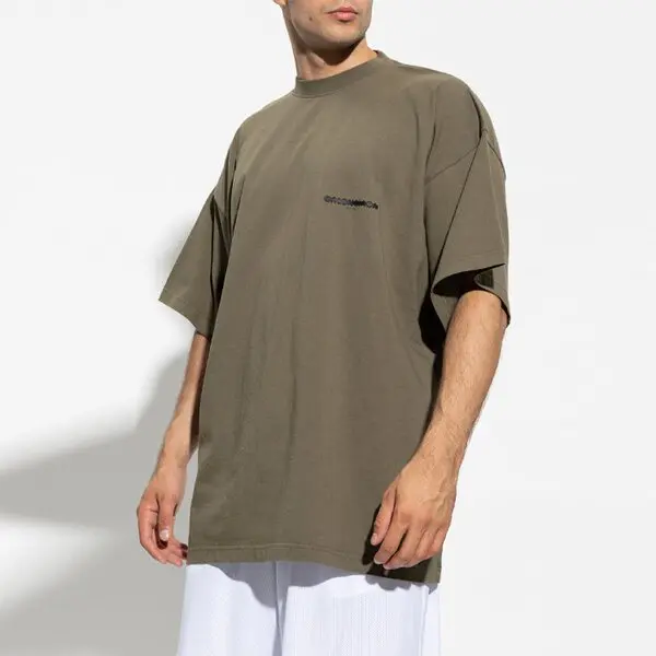 Balenciaga Strike 1917 Oversized T-shirt - Khaki