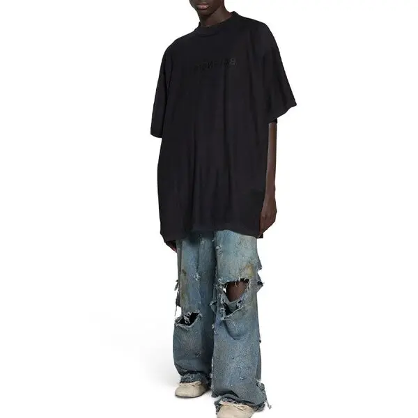 Balenciaga Logo Cotton T-shirt