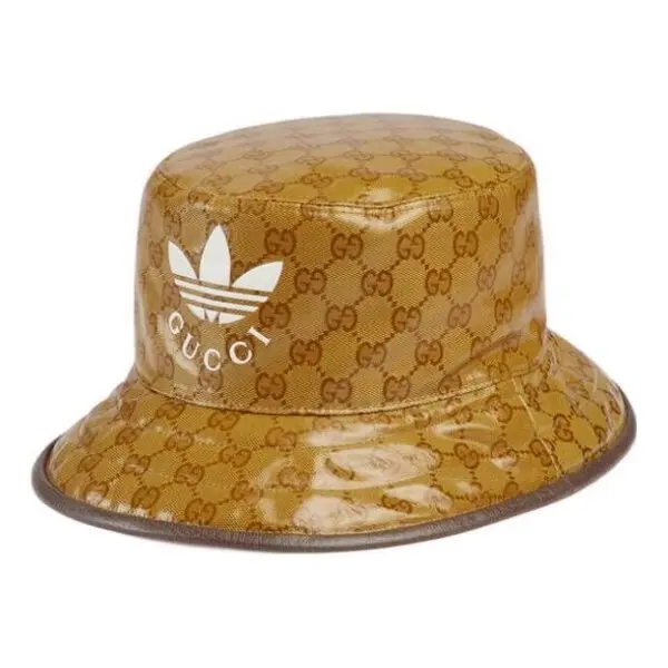 Gucci X Adidas Bucket Hat 'beige Brown